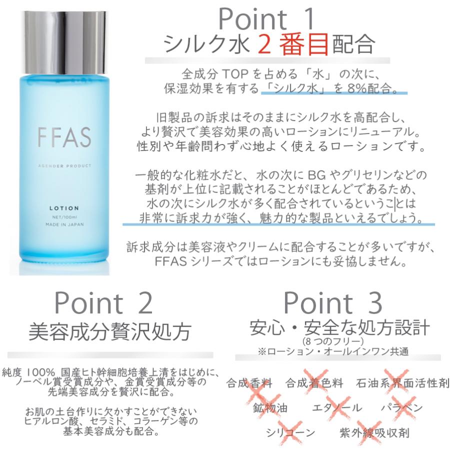 FFAS モイストローション 100mL ユニセックス エイジングケア ヒト幹細胞 培養液 美容液 アクアミニマル 純国産ヒト幹細胞培養液配合化粧品 : JapanSLIM - 通販 ...