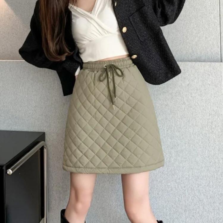 ゴルフスカート キルティング アウトドア ハイウエスト 中綿スカート 暖かい 防風 防寒 ゴルフウェア ミニスカート 大きいサイズ ショート丈 レディ : wunib2025 : chobo ...