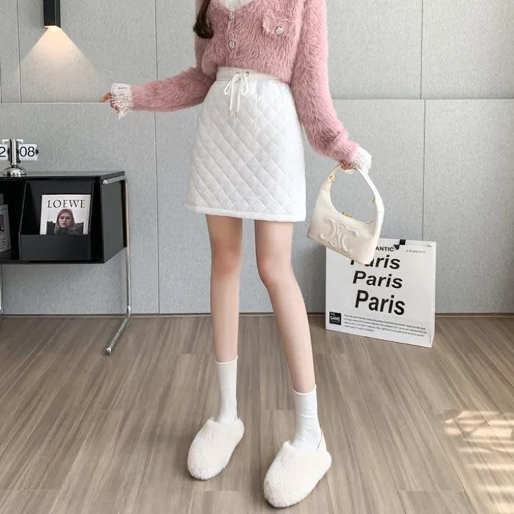 ゴルフスカート キルティング アウトドア ハイウエスト 中綿スカート 暖かい 防風 防寒 ゴルフウェア ミニスカート 大きいサイズ ショート丈 レディ : wunib2025 : chobo ...