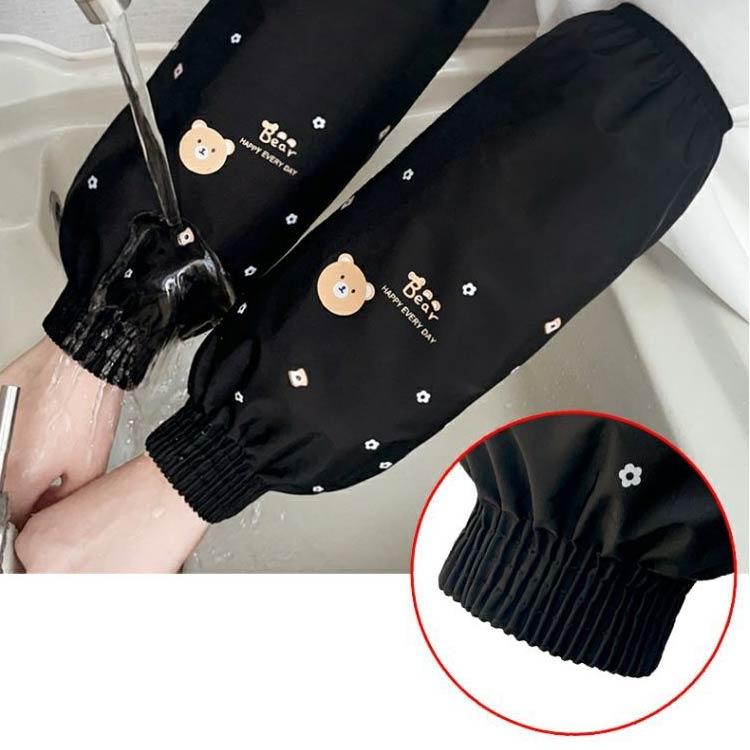 アームカバー 袖口カバー 水回り 腕カバー 手首カバー 防水 撥水 袖カバー 選べる2組セット キッチングローブ 可愛い そでくちカバー 汚れ ...