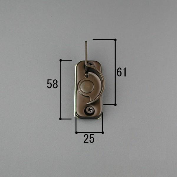 LIXIL 3K0109L0-BR 送料込み 三協アルミ 窓・サッシ 引き違い窓 クレセント 左勝手 993K0109L0-BR 商品コード ...