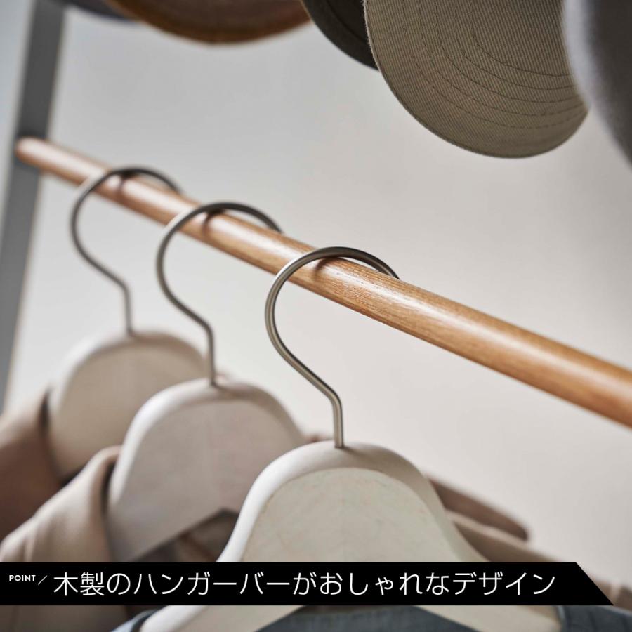 tower 帽子収納フック付き コートハンガー タワー 山崎実業 おしゃれ ハンガーラック ポール スタンド ラック 帽子 掛け 白 黒 6129 6130 : ちょうどいい家具屋 - 通販 ...