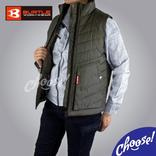 BURTLE 5264 防寒 フライト ベスト 在庫限り 軽防寒 防風 撥水 アルミ 保温 軽量 バートル 秋 冬 : choose! - 通販 - Yahoo!ショッピング