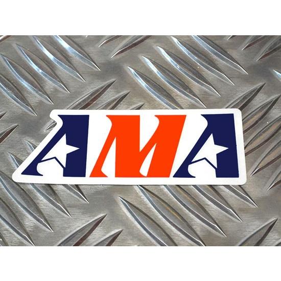 AMA ステッカー スクエア American Motorcycle Association エーエムエー アメリカ雑貨 アメリカン雑貨 ...