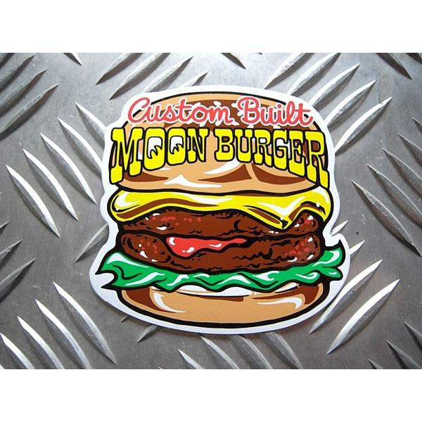 MOON BURGER ステッカー ムーンバーガー MOONEYES ムーンアイズ アメリカン : アメリカン雑貨専門店CHOPPERS ...