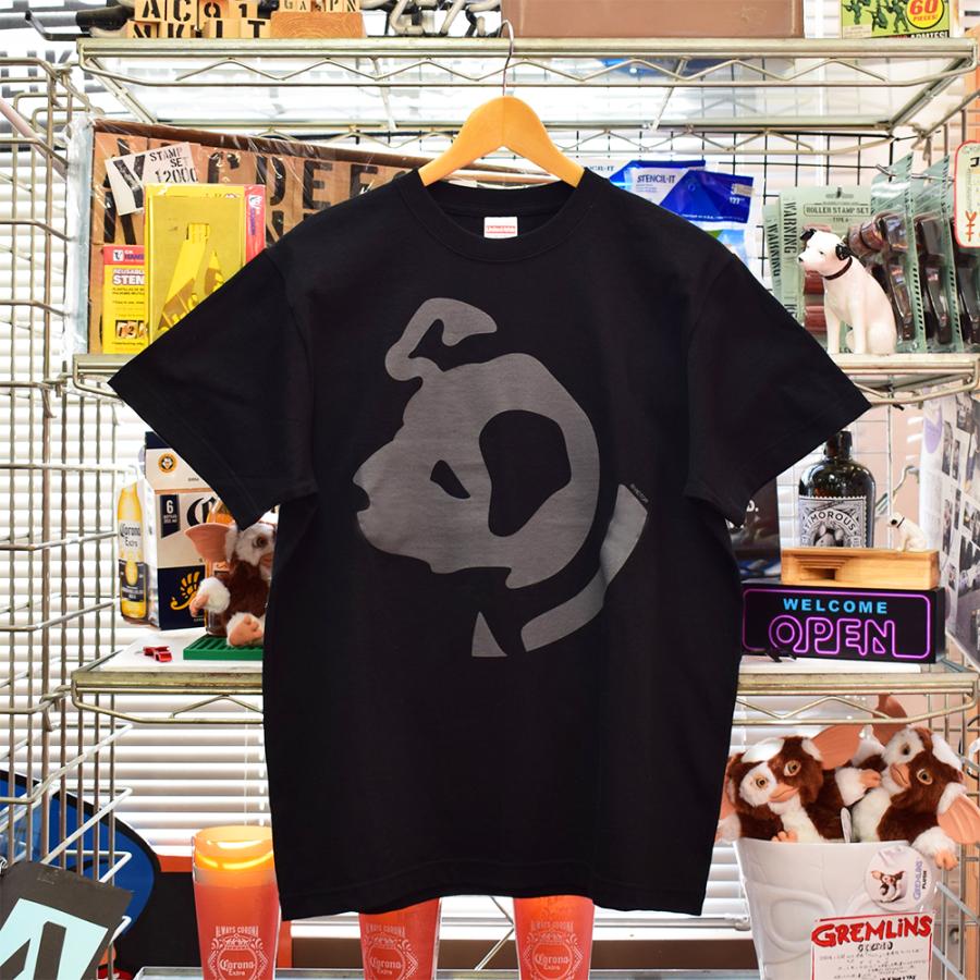 VICTOR NIPPER オフィシャル Tシャツ (BIG BK) /ヴィクター ニッパー犬 アメリカン雑貨 スピーカー ...