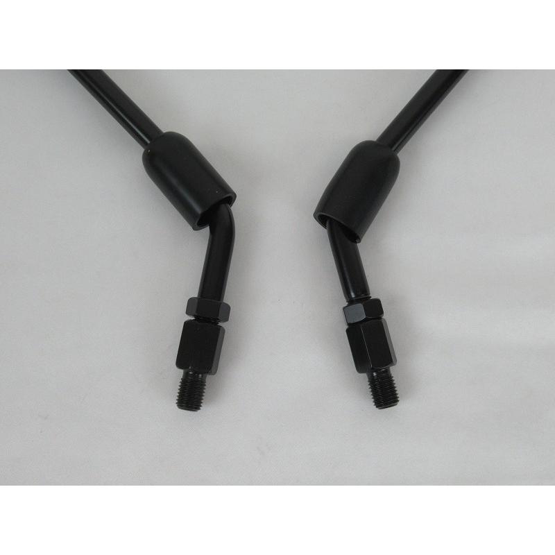 MUTT MOTORCYCLES 純正 EURO4：125/EURO4：250/EURO5：125/EURO5：250 ミラーセット[ブラック ...