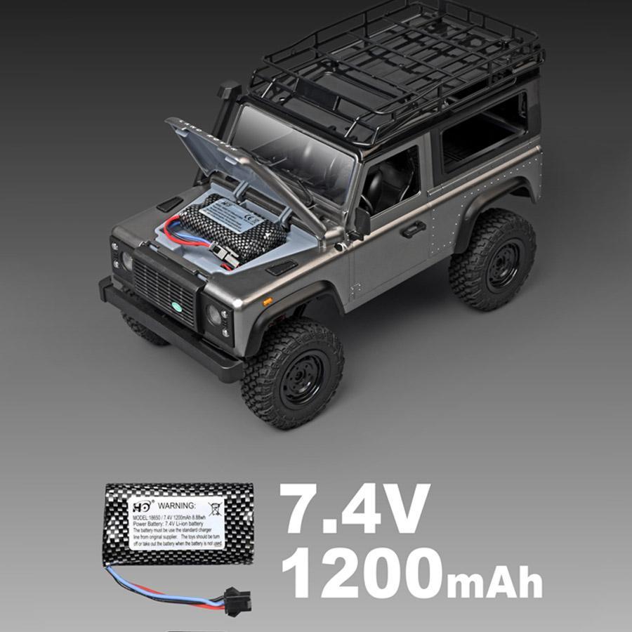 ラジコン ラジコンカー オフロード DEERC MN-99S 国内認証済み 2.4GHz 1/12スケール 操作時間100分 DIY可能 ...