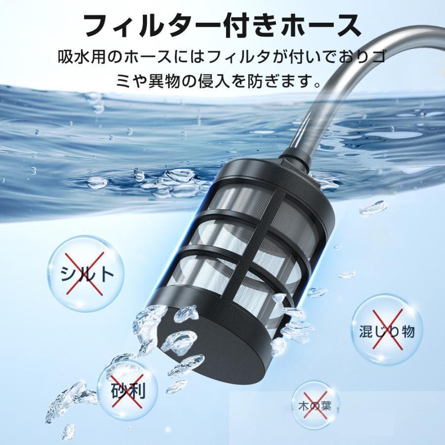 高圧洗浄機 コードレス 充電式 6in1ノズル 18vバッテリー対応互換 吐出