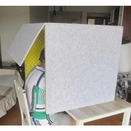 簡易防音室 防音ボックス 防音ブース 防音室 自作防音 マスク吸音 パネル防音室 パーテーションン 防音材 防音小屋 遮音材 折りたたみ 組み立て式 1人用 : chorakuka - 通販 ...