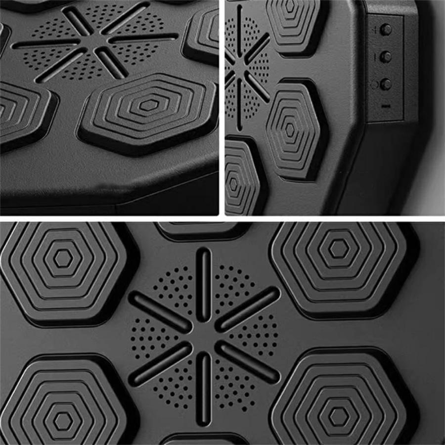 音楽電子ボクシングウォールターゲットマシン ボクシング反応ターゲット RGBライトウォールマウント家庭用パンチングパッド ボクシンググローブ付き 子供 大人 : chorakuka - 通販 ...