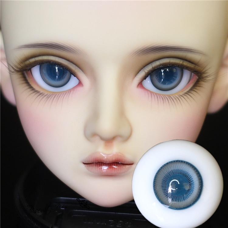 BJDドールアイ14 mm 16 mmアイアクアマリングラデーション模様カラコン古風1/3分4分ワサツマイモアイ : 長楽ストア - 通販 - Yahoo!ショッピング