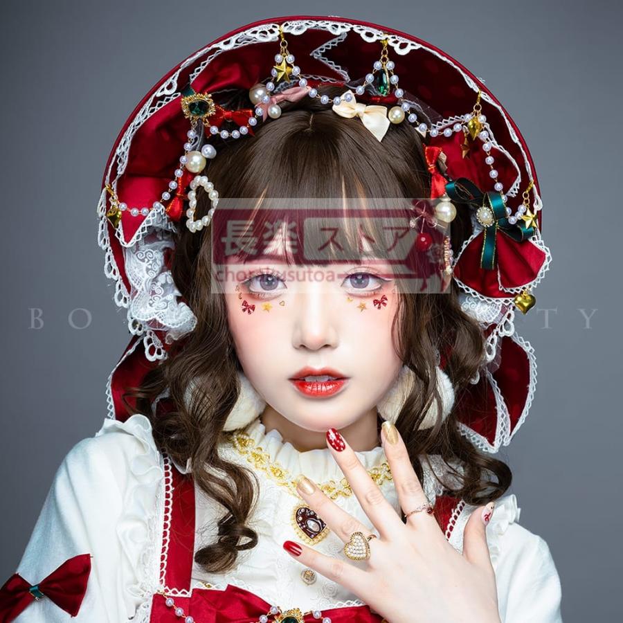 【優派瑞】レスターBNTベールヘアバンド小物オリジナルロリータアクセサリークリスマスヘアアクセCLA : 長楽ストア - 通販 - Yahoo!ショッピング