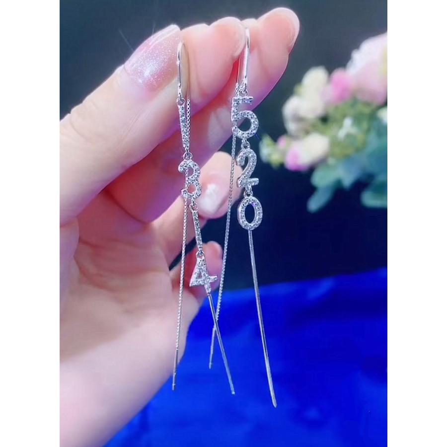 版気質ドリル1314520ロングフリンジ耳糸ネットレッドシンプル百合アレルギー防止超仙イヤリング潮 :641328427068:長楽ストア ...