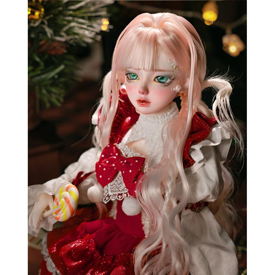 BJD SD DD 1/4 球体関節人形 本体 デリア ガールドール クリスマス風 フルセット : 長楽ストア - 通販 - Yahoo!ショッピング