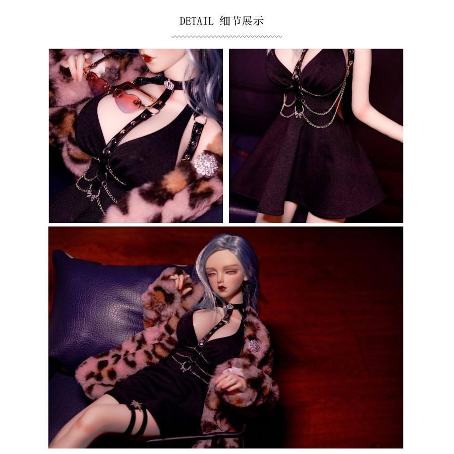 1/4,MSD,MDD セクシー ブラックドレス ドルフィードリーム ドール服 オーダー : 長楽ストア - 通販 - Yahoo!ショッピング