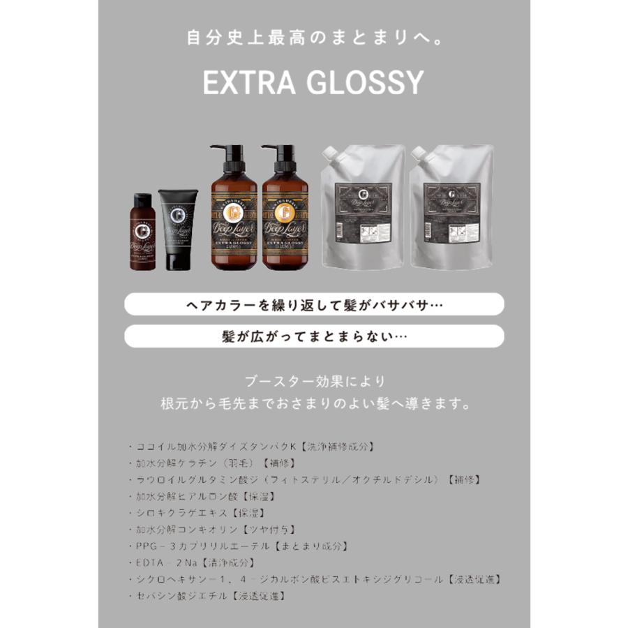 ディープレイヤー シャンプー 800ml トリートメント800g 2点セット ExG ExS 詰め替え DeepLayer b-ex ビューティーエクスペリエンス モルトベーネ 美容専売品 ...