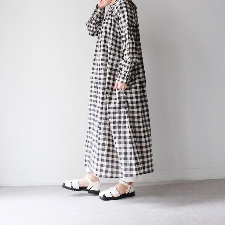 TANG! タング TANG 2315501 コットンボイル ブロックチェック 製品洗い ワンピース 2025SS 春夏 : Chouquette Yahoo!ショップ - 通販 ...