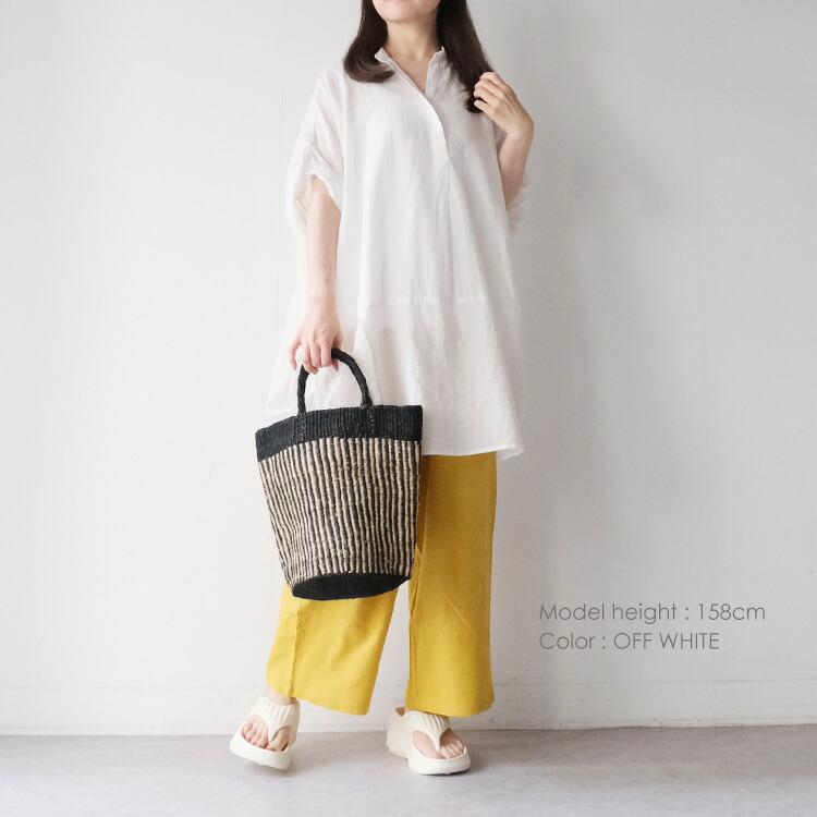 TANG! タング TANG コットン リネン スキッパーブラウス 2315613 (2025SS 春夏) : Chouquette Yahoo!ショップ - 通販 - Yahoo!ショッピング