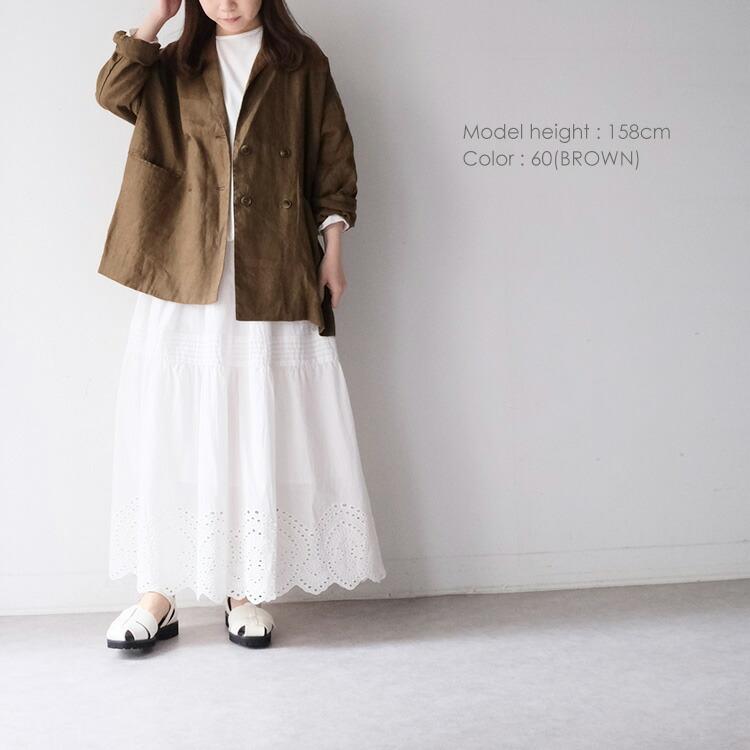 ドゥーブルー doux bleu 2517-030 リネン ダブル ジャケット 麻 2025SS 春夏 : Chouquette Yahoo!ショップ - 通販 - Yahoo!ショッピング