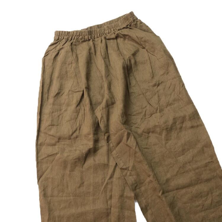 ドゥーブルー doux bleu リネンタック ワイドイージーパンツ 2525-057 (2025SS 春夏) : Chouquette Yahoo!ショップ - 通販 - Yahoo!ショッピング