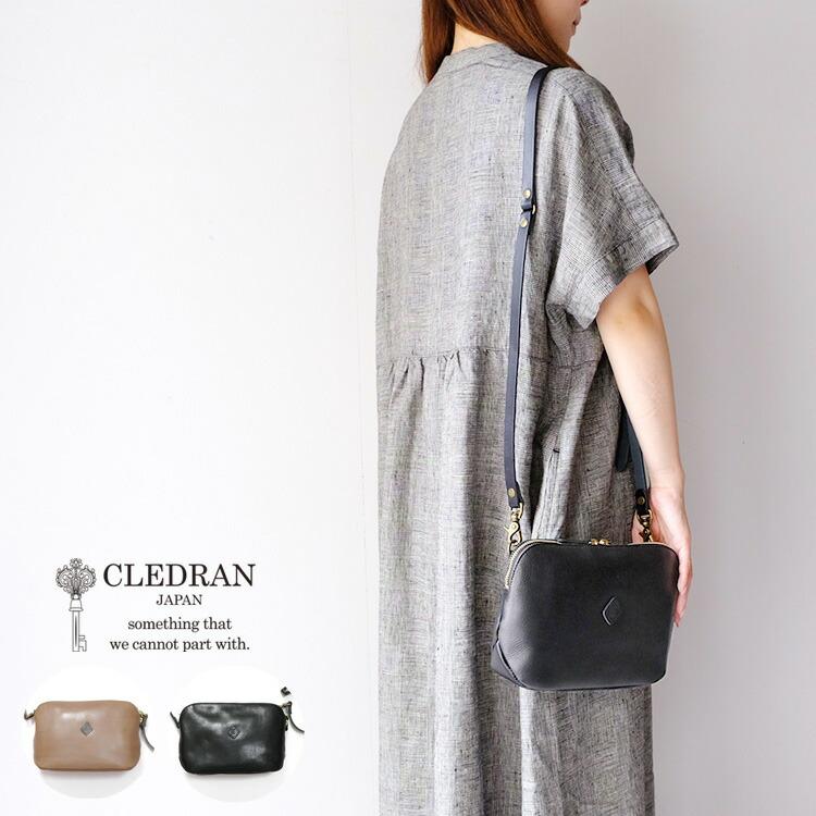 CLEDRAN（クレドラン） FLAM WALLET SHOULDER BAG CL27632WAY お財布ショルダー カバン 鞄 ショルダー ...