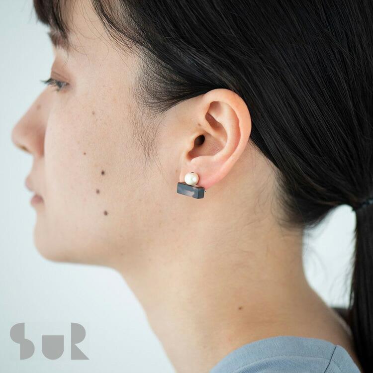 Sur サー 長方形 イヤリング カウ SR-EA2 (2024SS 春夏) : Chouquette Yahoo!ショップ - 通販 - Yahoo!ショッピング