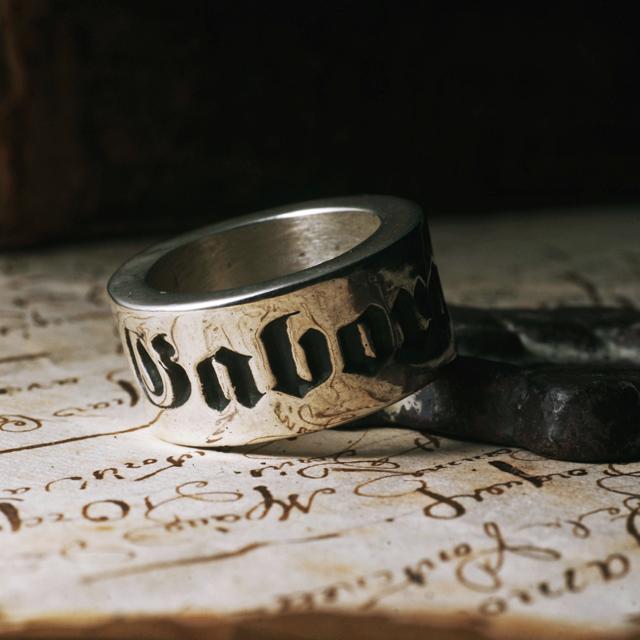 【GABORATORY ガボラトリー ガボール RING リング】ワイドガボラトリーシガーバンドリングカスタム【送料無料】 :162AC ...