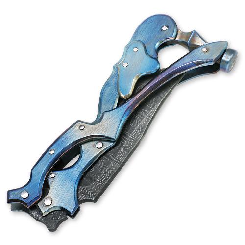 【C365 中山英俊 ナイフ スタンダードシリーズ】ナイフ/エックスフォルダー/ダマスカス【送料無料】 :C365-KF-XFD:CHRONO.Yahoo!店 - 通販 - Yahoo!ショッピング