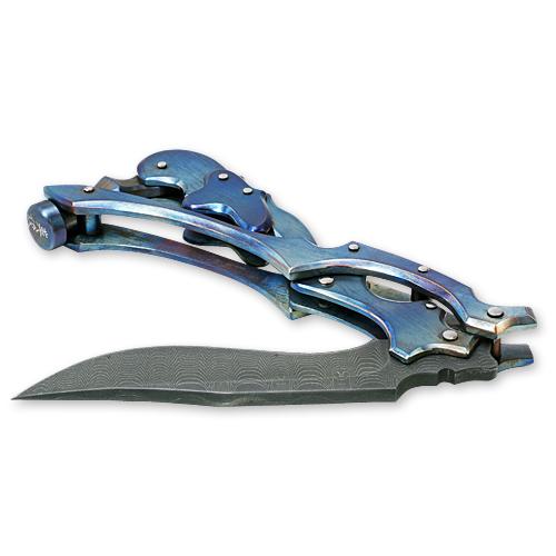 【C365 中山英俊 ナイフ スタンダードシリーズ】ナイフ/エックスフォルダー/ダマスカス【送料無料】 :C365-KF-XFD:CHRONO.Yahoo!店 - 通販 - Yahoo!ショッピング