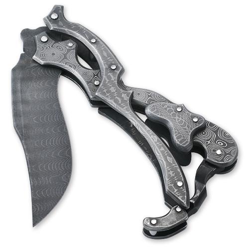 【C365 中山英俊 ナイフ】ナイフ/エックスフォルダー/フルダマスカス【送料無料】 : c365-kf-xffd : CHRONO.Yahoo!店 - 通販 - Yahoo!ショッピング