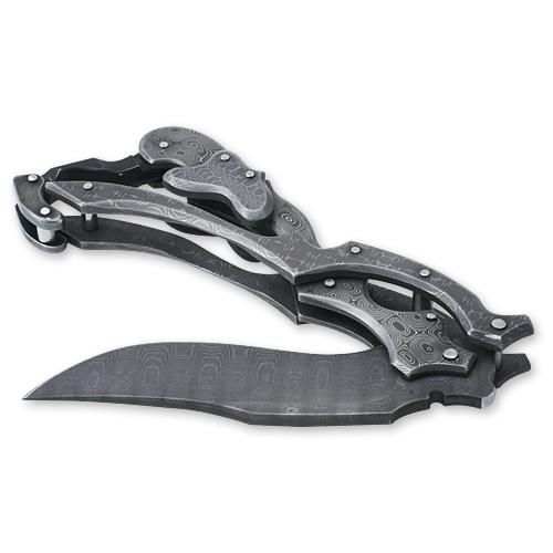 【C365 中山英俊 ナイフ】ナイフ/エックスフォルダー/フルダマスカス【送料無料】 : c365-kf-xffd : CHRONO.Yahoo!店 - 通販 - Yahoo!ショッピング