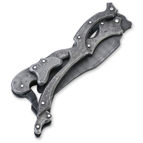 【C365 中山英俊 ナイフ】ナイフ/エックスフォルダー/フルダマスカス【送料無料】 : c365-kf-xffd : CHRONO.Yahoo!店 - 通販 - Yahoo!ショッピング