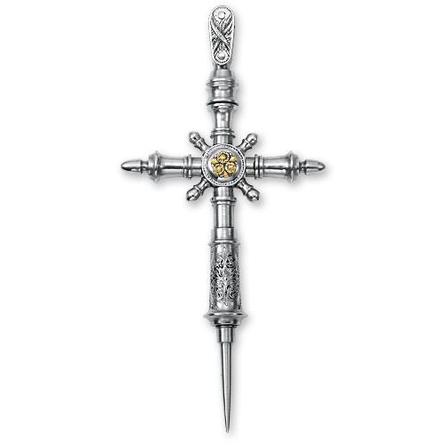 【C365 中山英俊 ペンダント】スパイクペンダント/エグゾルシズムクロワw/竹内彫金＆金象嵌【送料無料】 : CHRONO.Yahoo!店 - 通販 - Yahoo!ショッピング