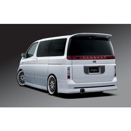 KENSTYLE エルグランド E51 MC前 リアハーフスポイラー EIK ケンスタイル : クロノコーポレーション ヤフー店 - 通販 - Yahoo!ショッピング