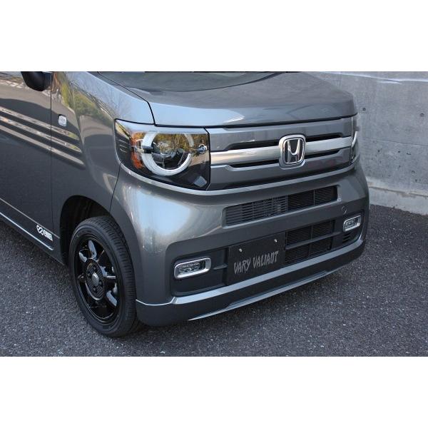 N-VAN JJ1/2 フロントリップスポイラー ヴァリアント ガレージベリー : クロノコーポレーション ヤフー店 - 通販 - Yahoo!ショッピング
