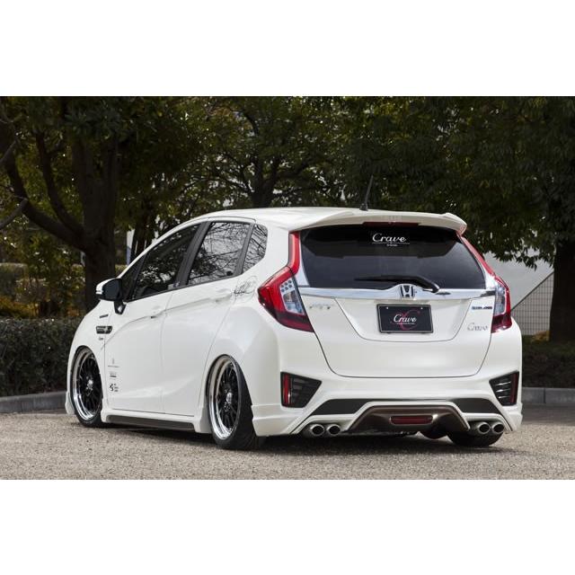 フィット GK3/GK5/GP5 前期 リアハーフスポイラー（ストップランプ付属）クレイブ : クロノコーポレーション ヤフー店 - 通販 - Yahoo!ショッピング