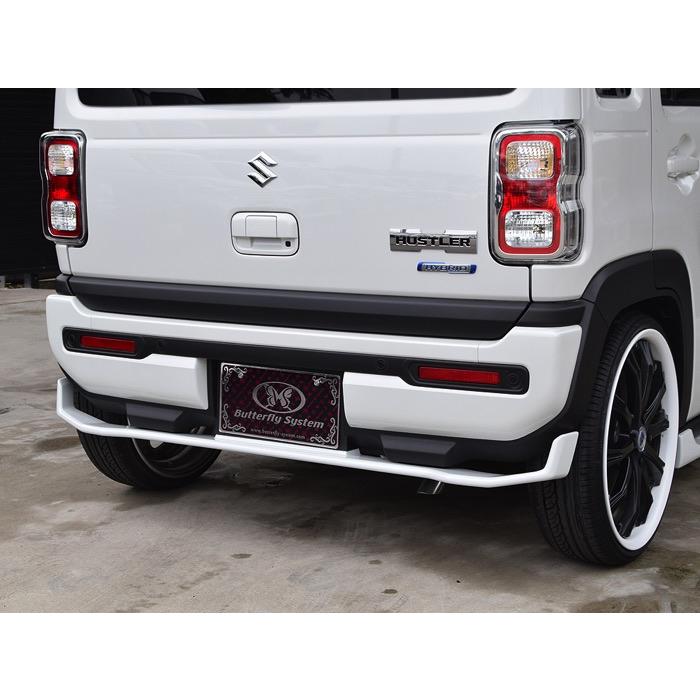 ハスラー MR52S MR92S リアフラップスポイラー GLANZ Butterfly System/バタフライシステム : クロノコーポレーション ヤフー店 - 通販 - Yahoo!ショッピング