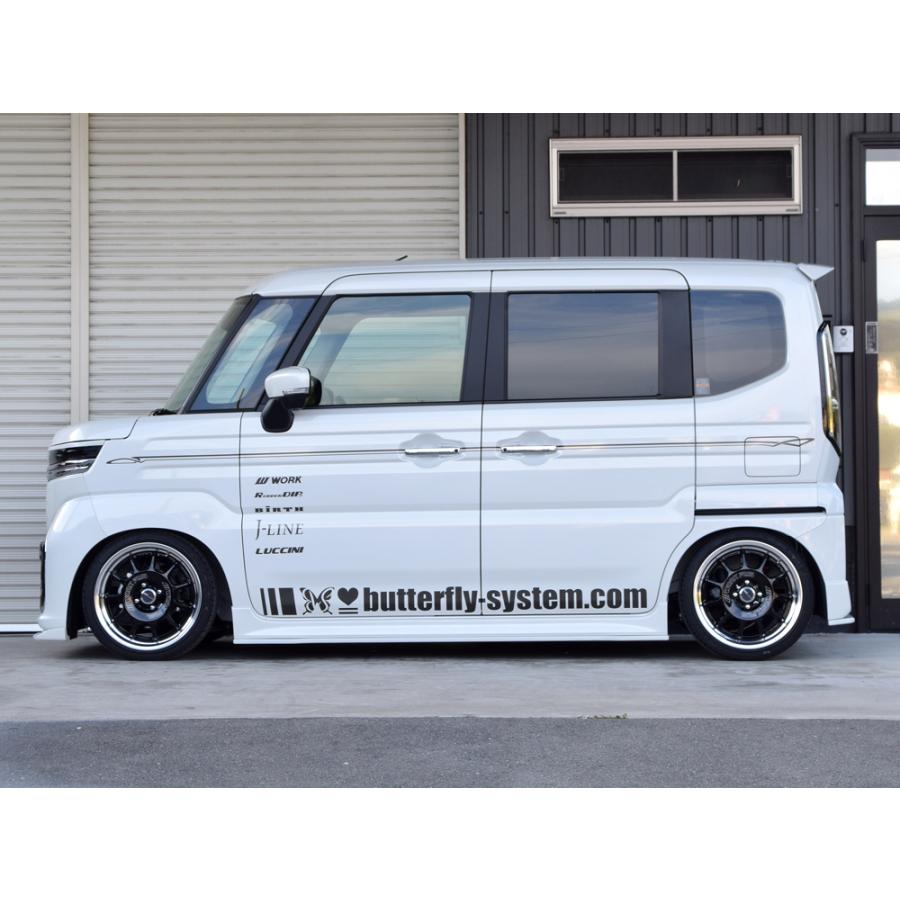 スペーシアカスタム MK54S MK94S サイドフラップスポイラー GLANZ Butterfly System/バタフライシステム : 1190425 : クロノコーポレーション ヤフー店 ...