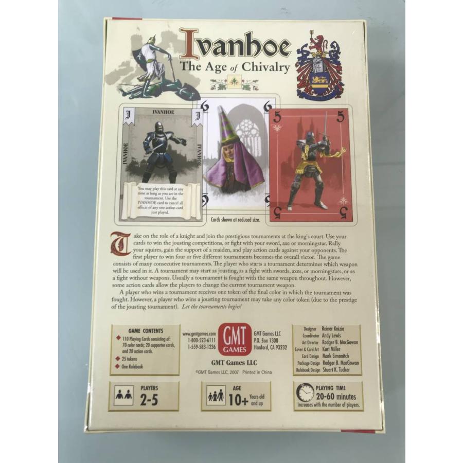 *和訳付き* GMT: Ivanhoe : クロノノーツゲーム - 通販 - Yahoo!ショッピング