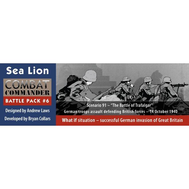 GMT: Combat Commander BP #6: Sea Lion, 2nd Printing : クロノノーツゲーム - 通販 ...