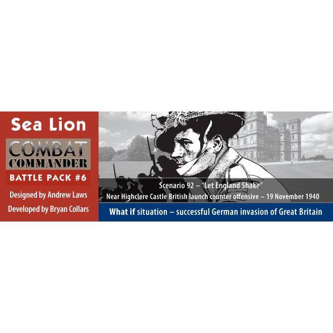 GMT: Combat Commander BP #6: Sea Lion, 2nd Printing : クロノノーツゲーム - 通販 ...