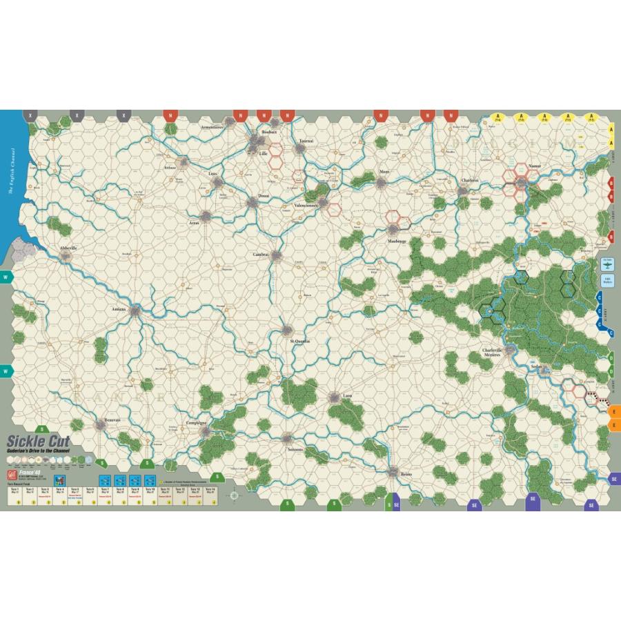 GMT: France '40 Mountmap : クロノノーツゲーム - 通販 - Yahoo!ショッピング