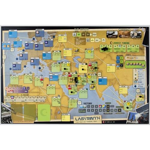GMT: Labyrinth: The War on Terror, 5th Printing : クロノノーツゲーム - 通販 ...