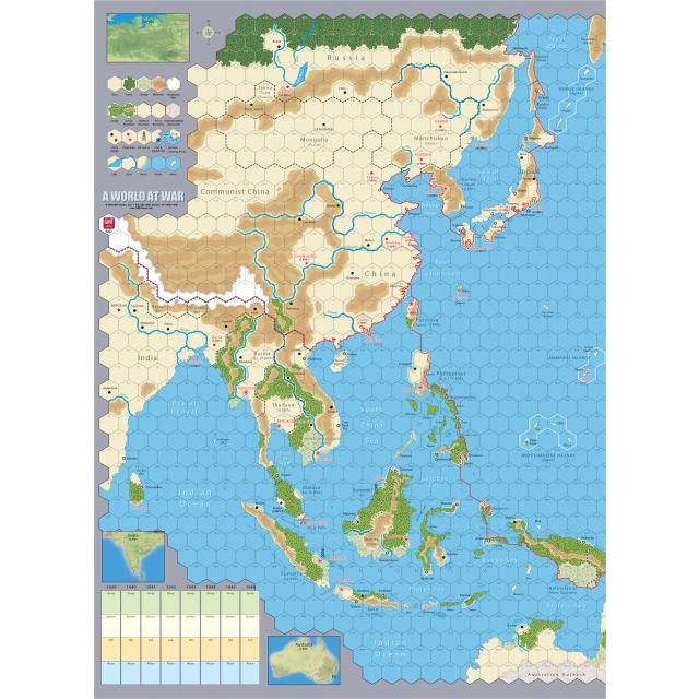 GMT: A World at War Mounted Maps : クロノノーツゲーム - 通販 - Yahoo!ショッピング