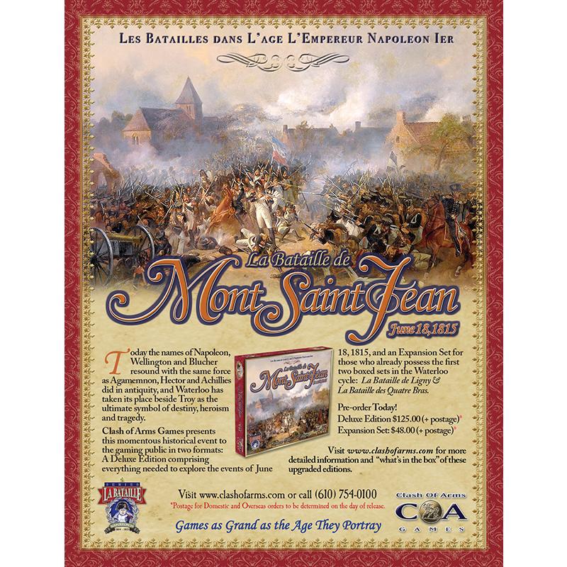 CoA: La Bataille de Mont St. Jean, The Deluxe Edition : クロノノーツゲーム - 通販 ...