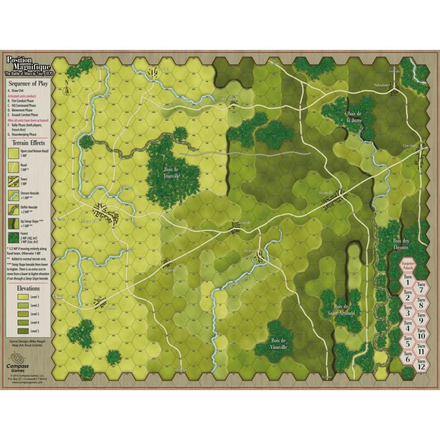 Compass: Paper Wars#81 Position Magnifique: Mars-la-Tour 1870 : クロノノーツ ...