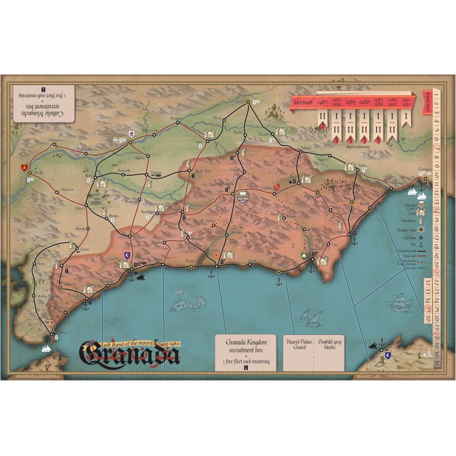 Compass: Granada: Last Stand of the Moors, 1482-1492 : クロノノーツゲーム - 通販 ...