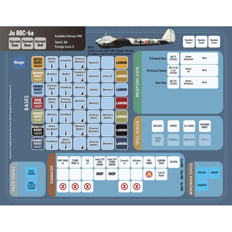 Compass: Interceptor Ace, Volume 2: Last Days of the Luftwaffe, 1944-1945 : クロノノーツゲーム - 通販 ...