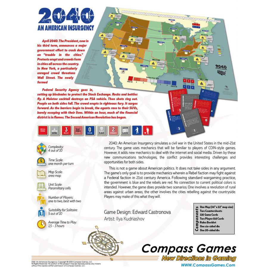 Compass: 2040: An American Insurgency : クロノノーツゲーム - 通販 - Yahoo!ショッピング